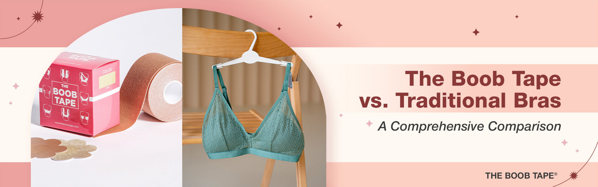 Boob Tape vs. Traditional Bras: A Comprehensive Comparison – The Boob Tape